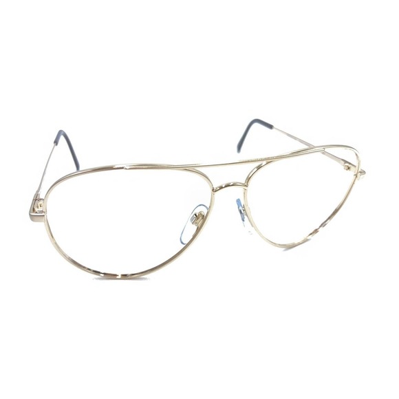 Luxottica | Accessories | Luxottica Vintage Challenger Gold Aviator ...
